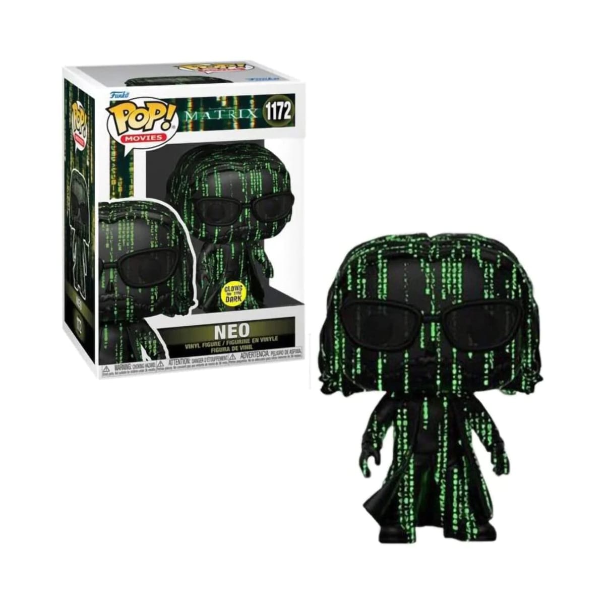 Funko Pop Matrix Resurrection Neo In Matrix Glow 1172