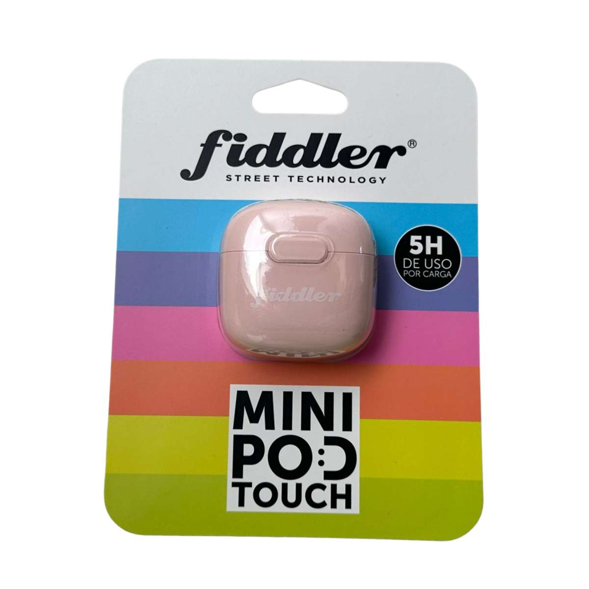 Audifono Fiddler Colors Rosa Mini Pod Touch Inalambrico - Agathamarket.cl